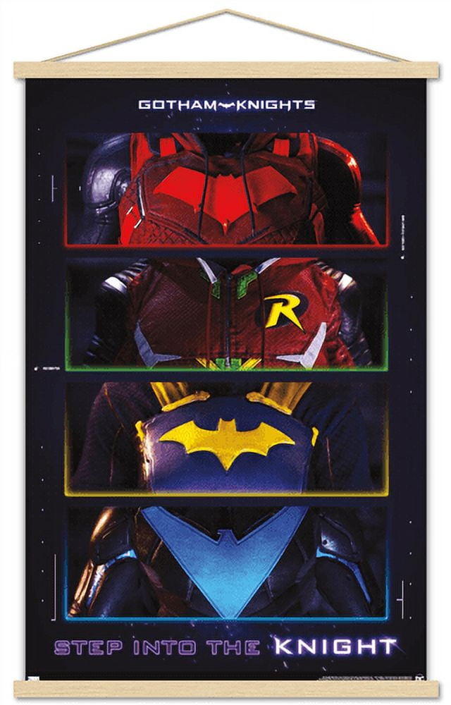 DC Comics Gotham Knights - Chest Emblems Wall Poster with Magnetic ...