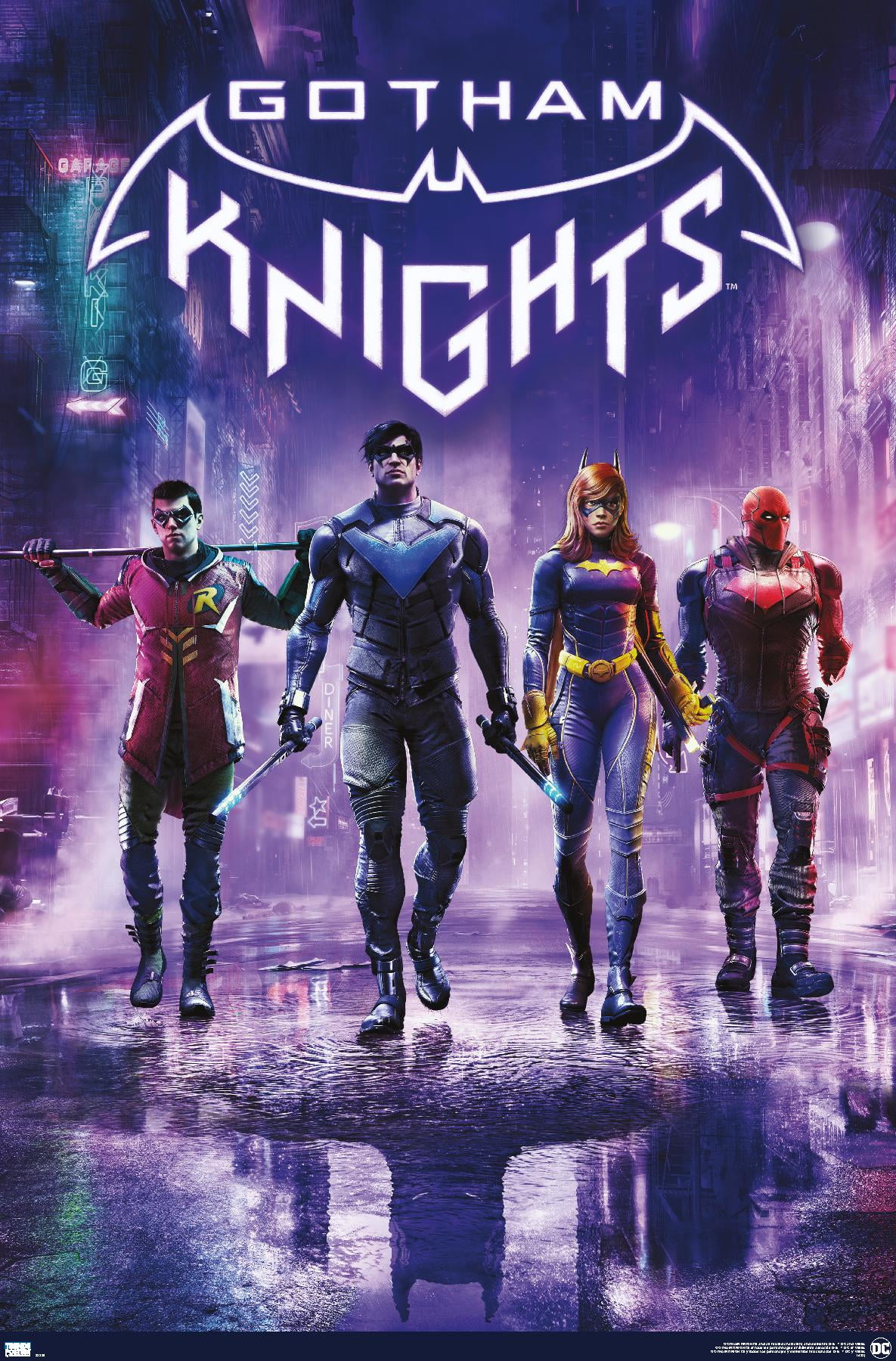 DC Comics Gotham Knights - Key Art Wall Poster, 14.725" x 22.375 ...