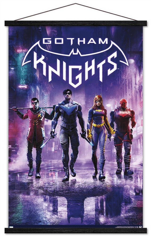DC Comics Gotham Knights - Key Art Wall Poster with Magnetic Frame, 22. ...