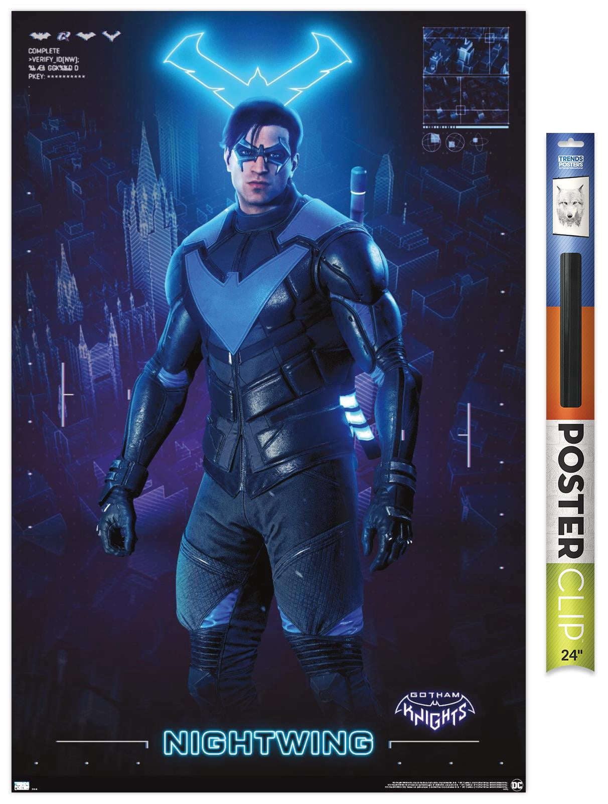 DC Comics Gotham Knights - Nightwing Wall Poster, 22.375" x 34 ...