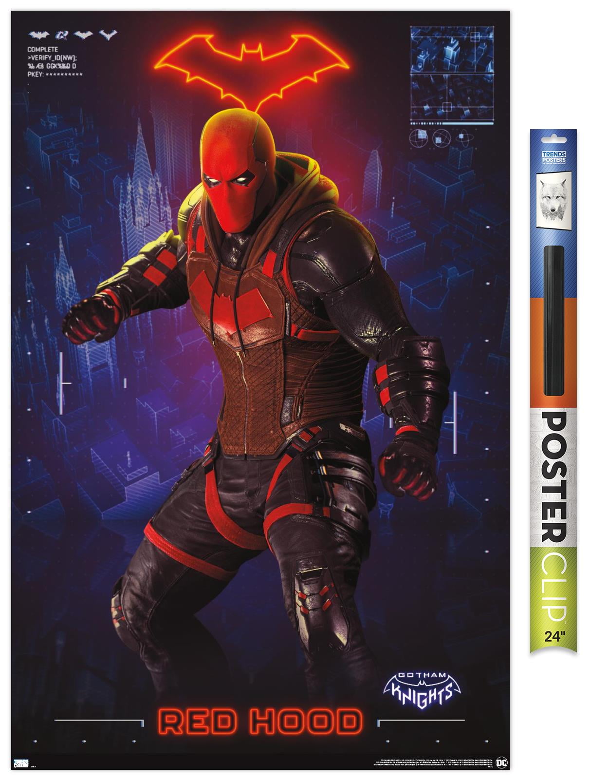 DC Comics Gotham Knights - Red Hood Wall Poster, 22.375" x 34 ...
