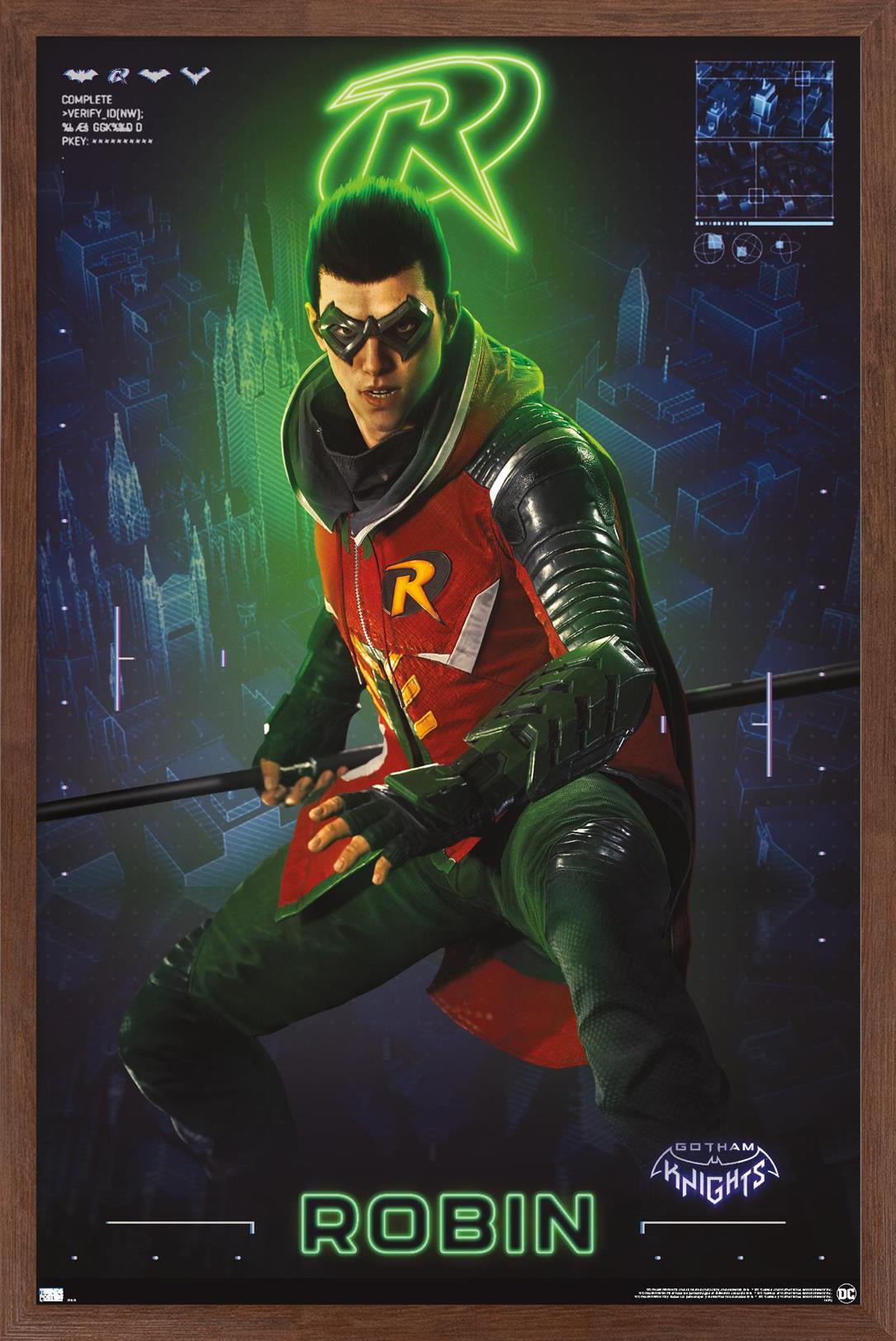 DC Comics Gotham Knights - Robin Wall Poster, 22.375" x 34" Framed ...