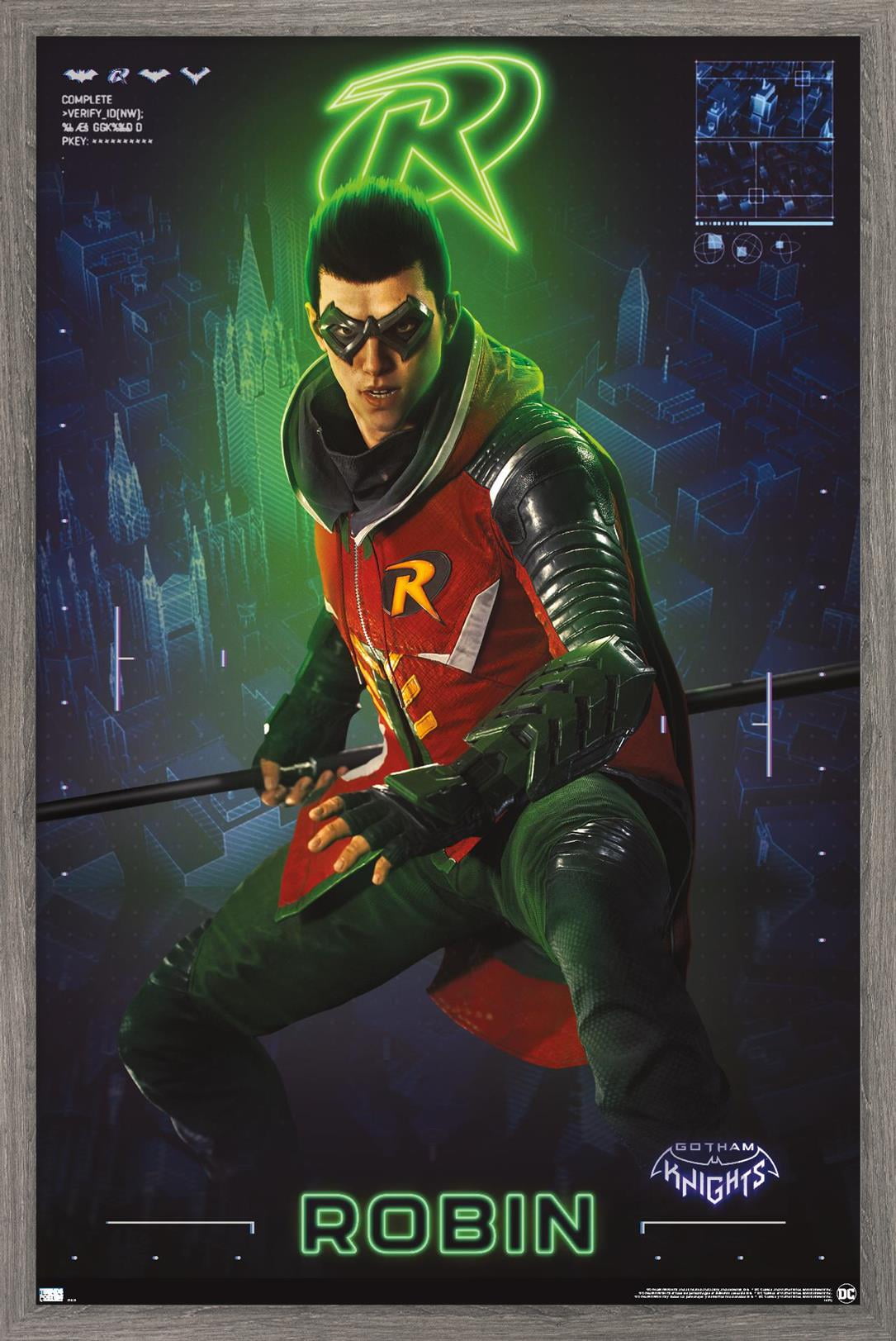 DC Comics Gotham Knights - Robin Wall Poster, 22.375" x 34" Framed ...