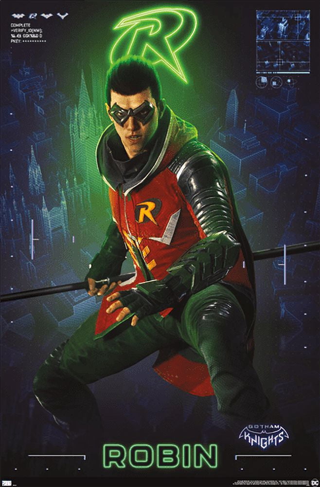 DC Comics Gotham Knights - Robin Wall Poster, 22.375" x 34" - Walmart.com