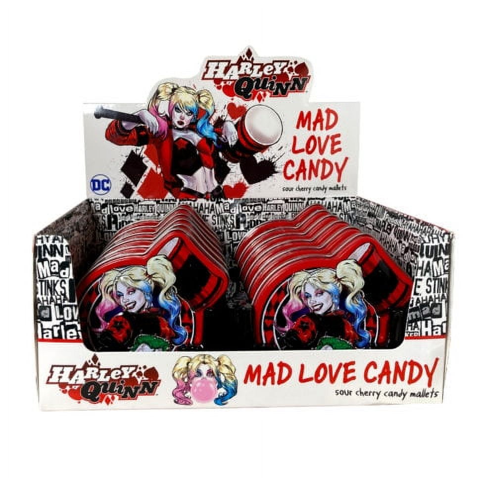 Harley Quinn Mad Love Sour Cherry Candy 1.0 oz. - Walmart.com