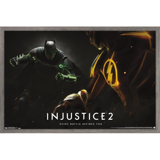 DC Comics - Injustice: Gods Among Us 2 - Batman & The Flash Wall Poster ...