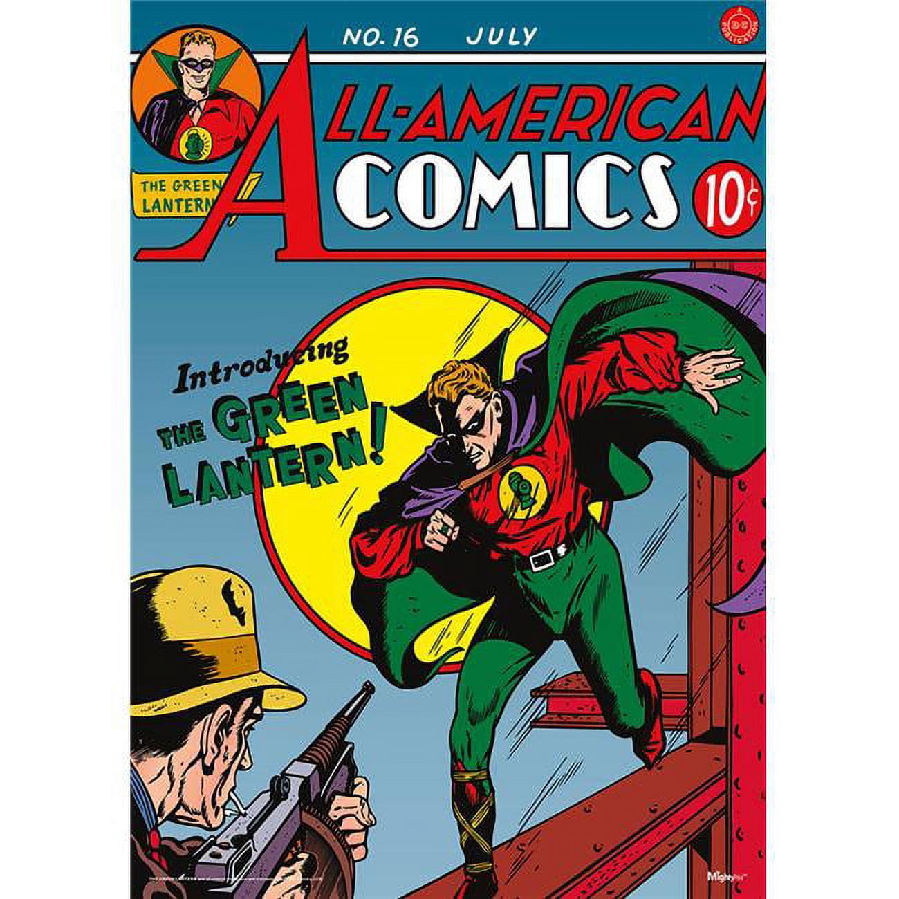 DC Comics (Introducing The Green Lantern) MightyPrint™ Wall Art ...
