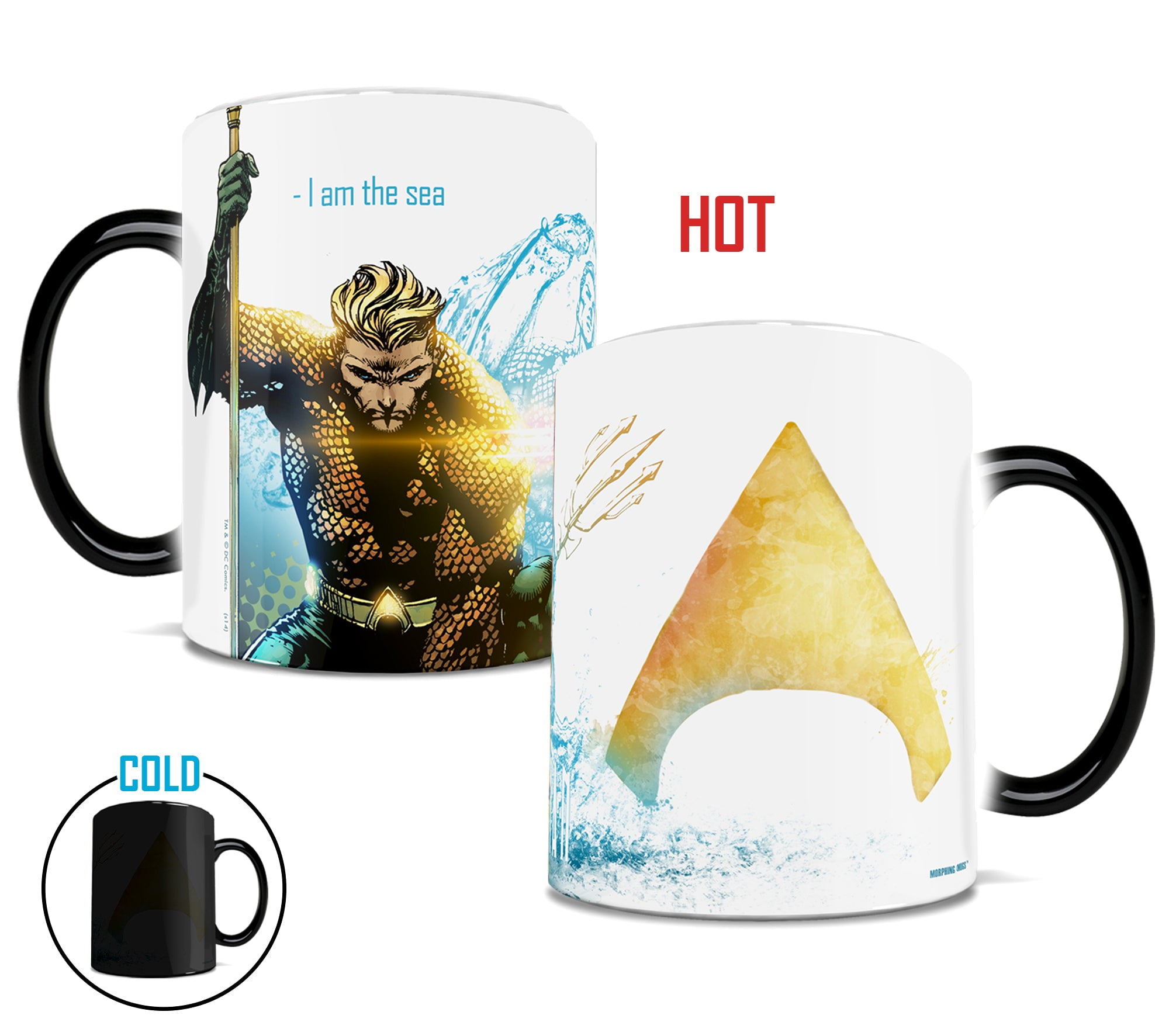 DC Comics (Justice League - Aquaman) Morphing Mugs® Heat-Sensitive Mug - Walmart.com