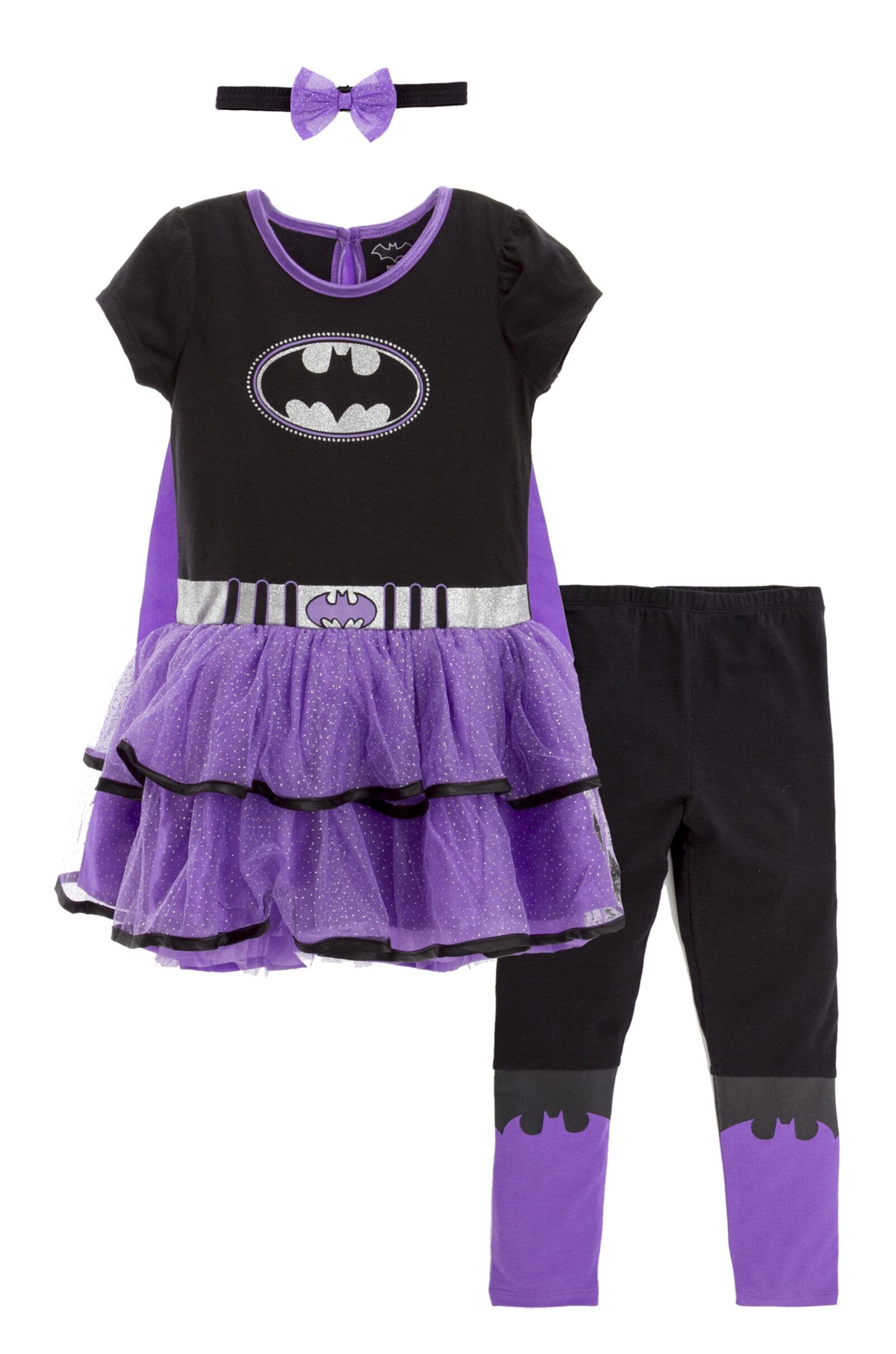 DC Comics Justice League Batgirl Little Girls Tulle Costume Dress ...
