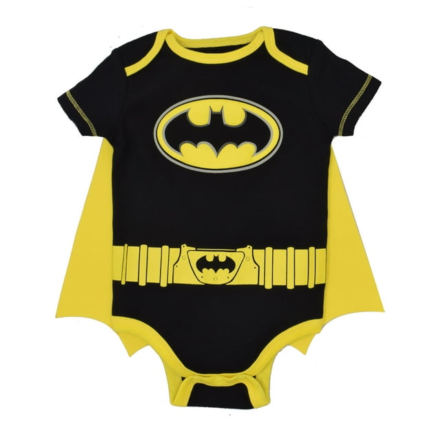DC Comics Justice League Batman Infant Baby Boys Cosplay Bodysuit and ...