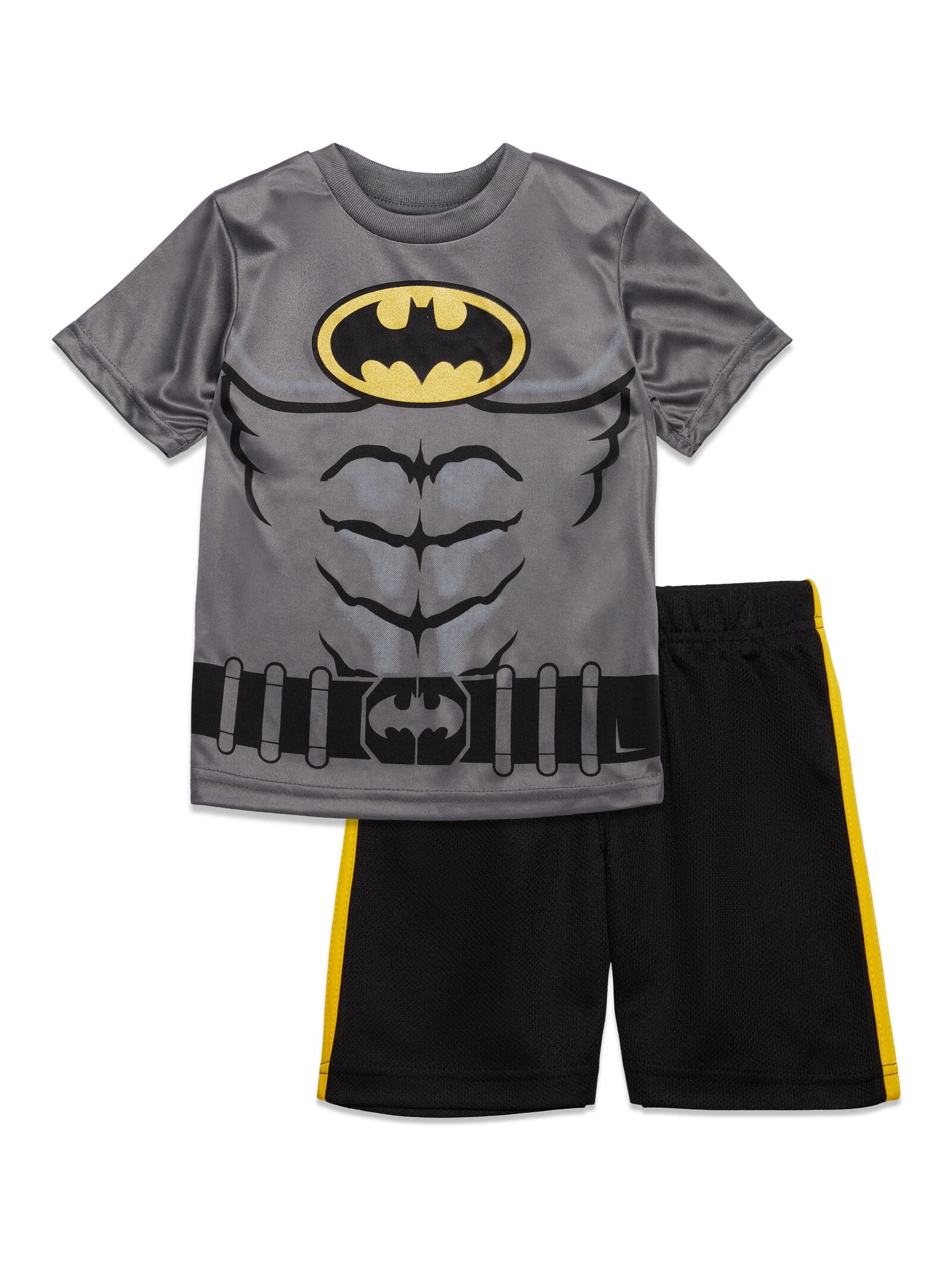 DC Comics Justice League Batman Little Boys T-Shirt and Mesh Shorts ...