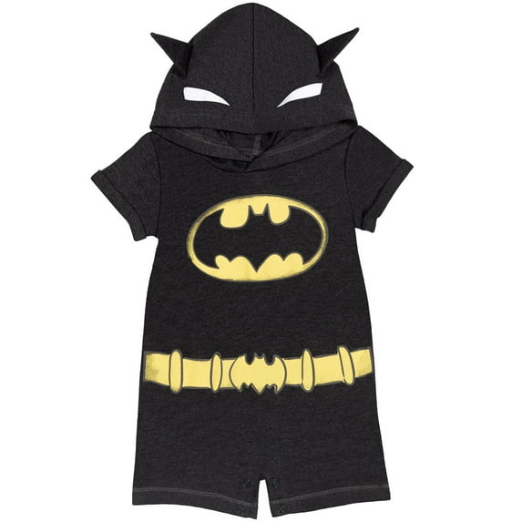 DC Comics Justice League Batman Newborn Baby Boys Costume Romper ...
