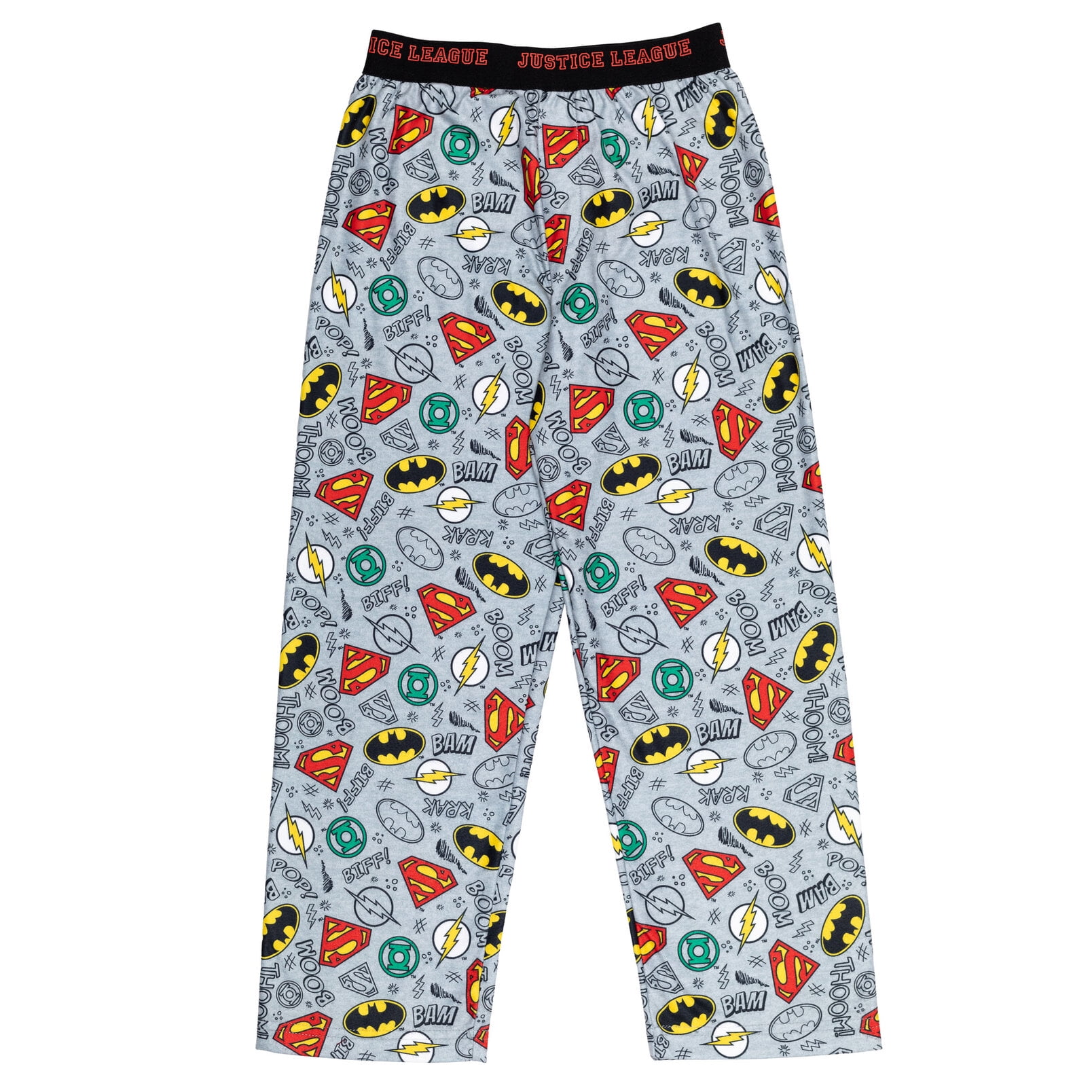 DC Comics Justice League Batman Superman The Flash Big Boys Pajama ...