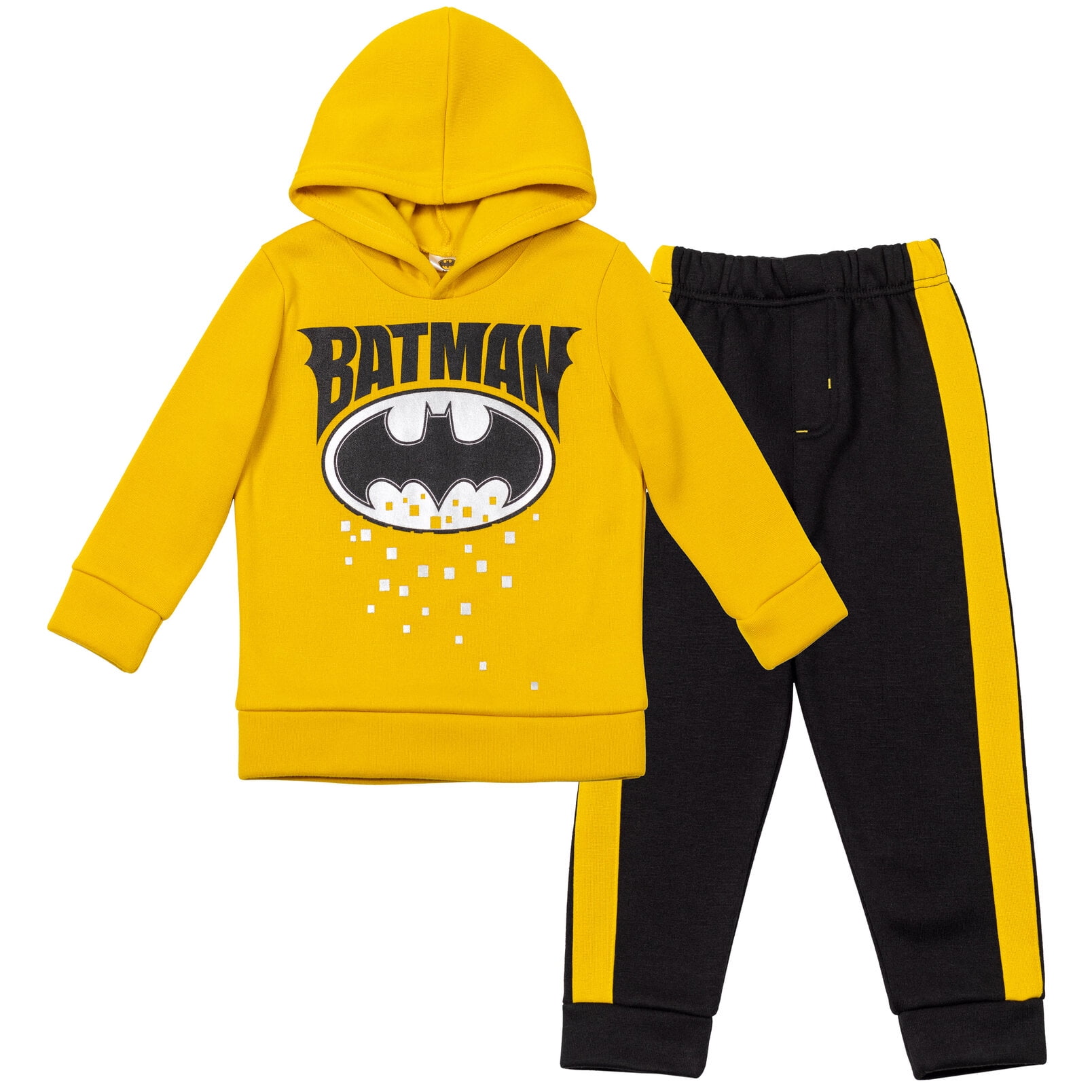 DC Comics Justice League Batman Toddler Boys Fleece Pullover Hoodie and ...