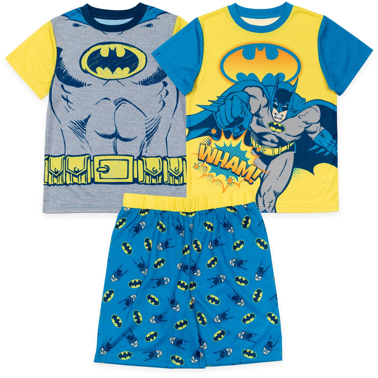 DC Comics Justice League Batman Toddler Boys Pajama Sleep Set Toddler ...