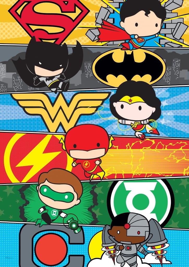 DC Comics (Justice League - Cartoon) MightyPrint™ Wall Art - Walmart.com