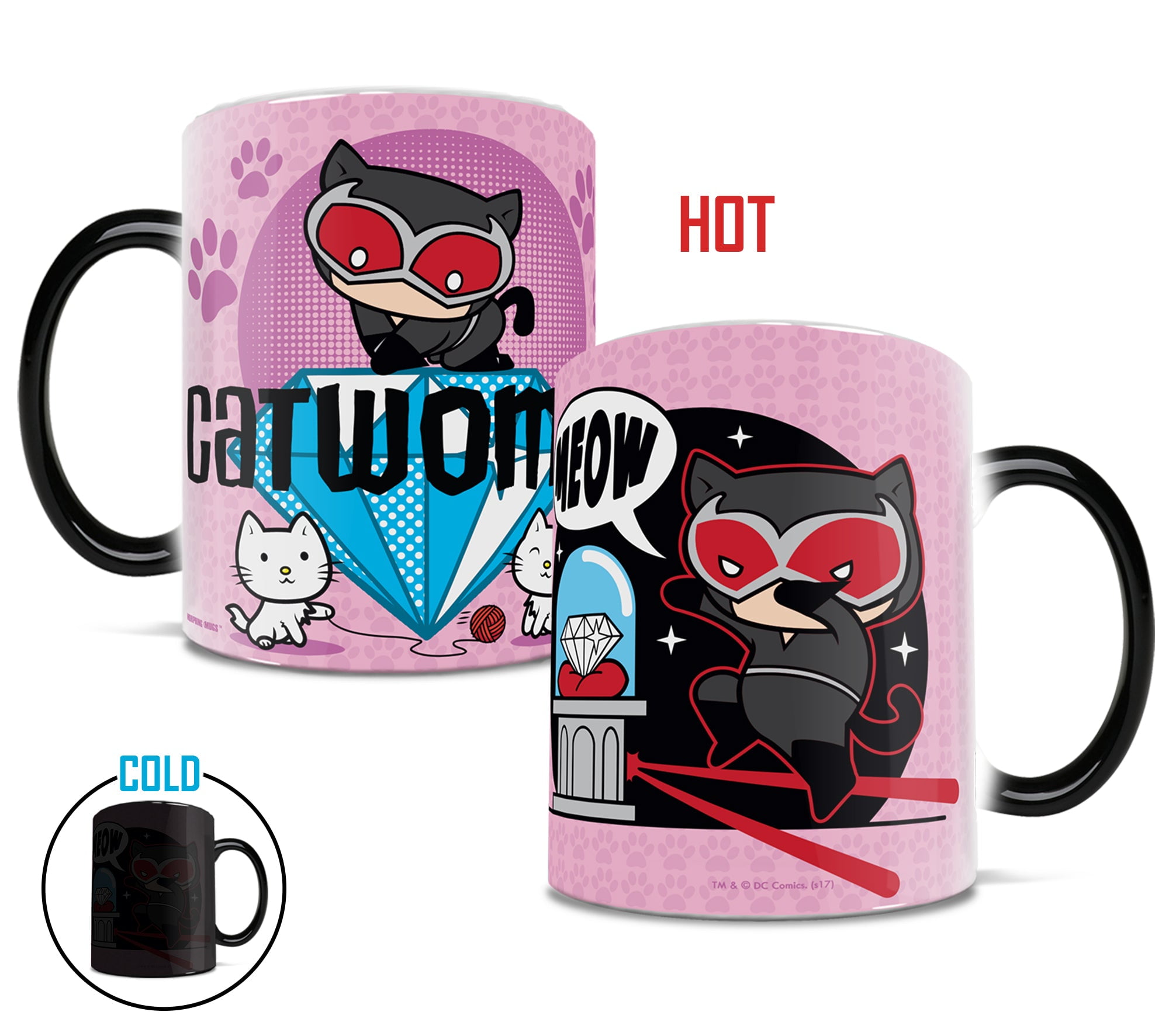 DC Comics (Justice League - Catwoman Cartoon) Morphing Mugs® Heat ...