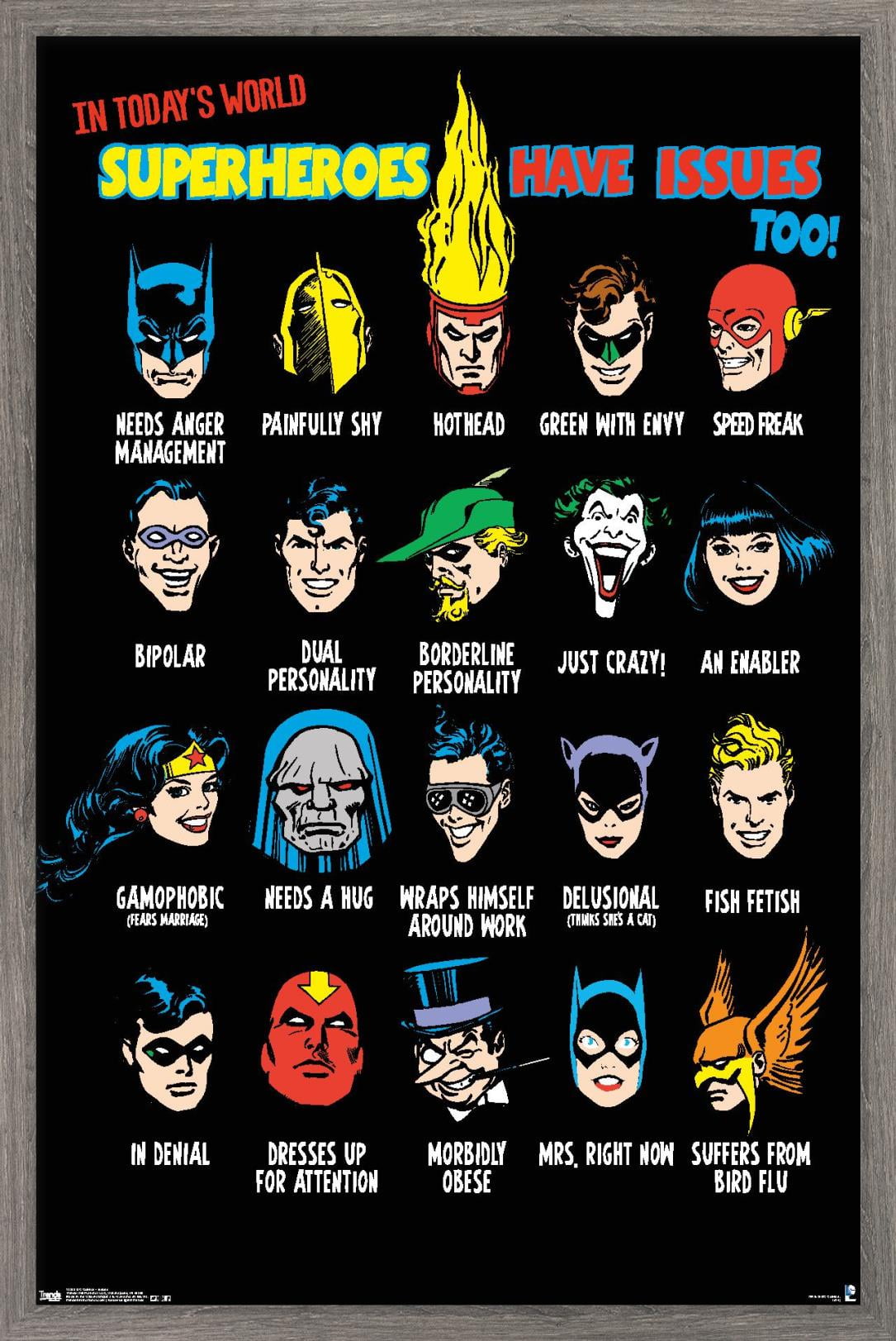 DC Comics - Justice League - Issues Wall Poster, 14.725" x 22.375 ...