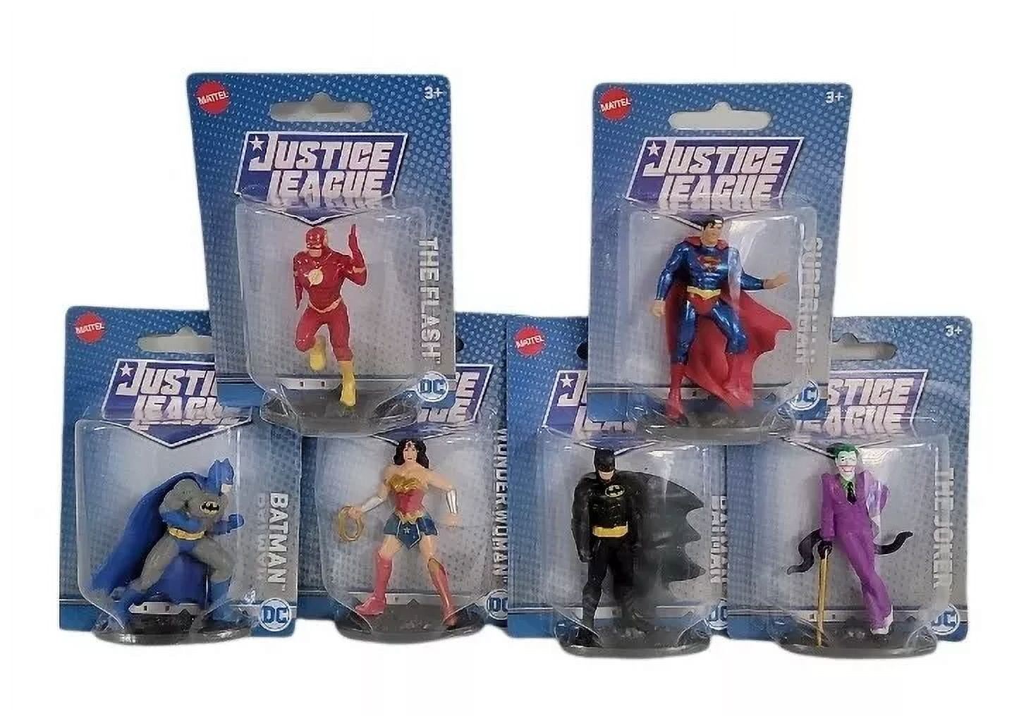 DC Comics Justice League Mattel Micro Collection Set Of 6 Batman, The ...