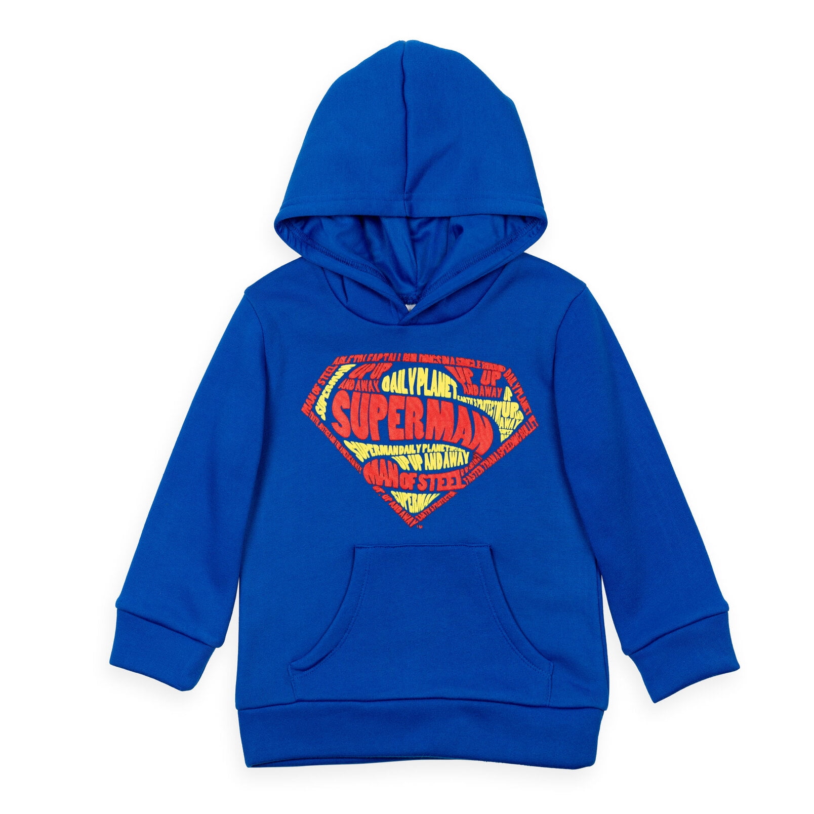 DC Comics Justice League Superman Big Boys Fleece Pullover Hoodie ...