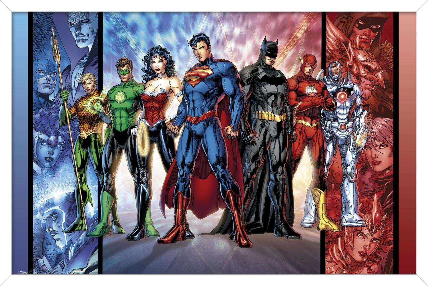 DC Comics - Justice League - The New 52 Wall Poster, 14.725" x 22.375 ...