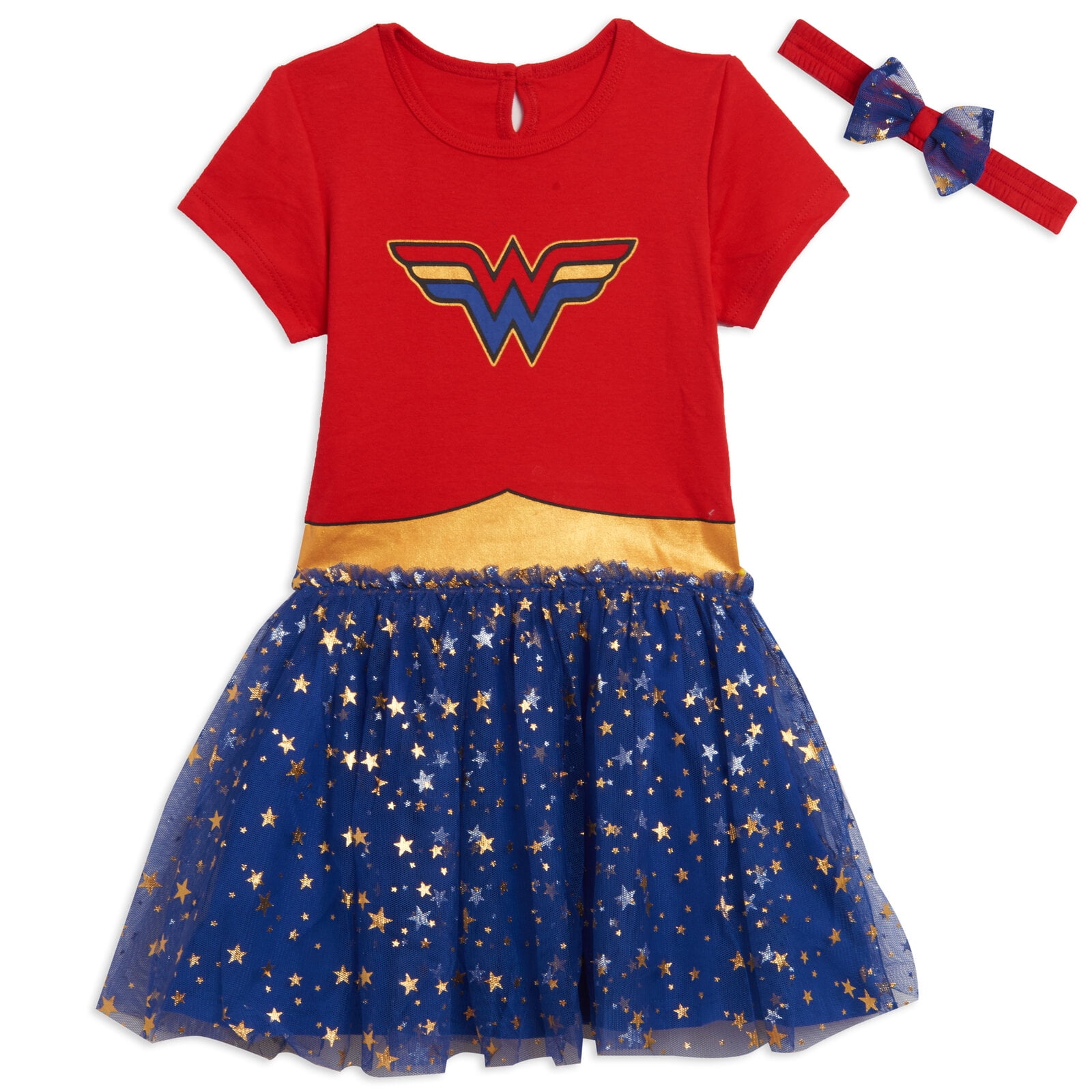 DC Comics Justice League Wonder Woman Big Girls Costume Dress and ...
