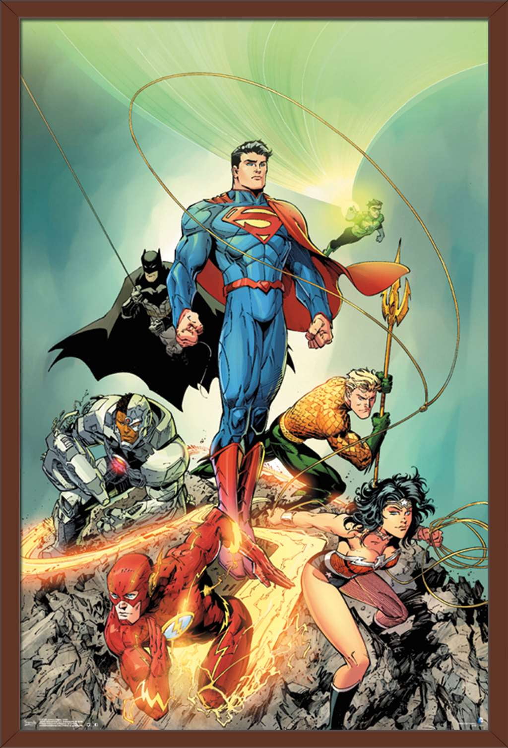 DC Comics - Justice League of America - Unite Wall Poster, 22.375" x 34 ...