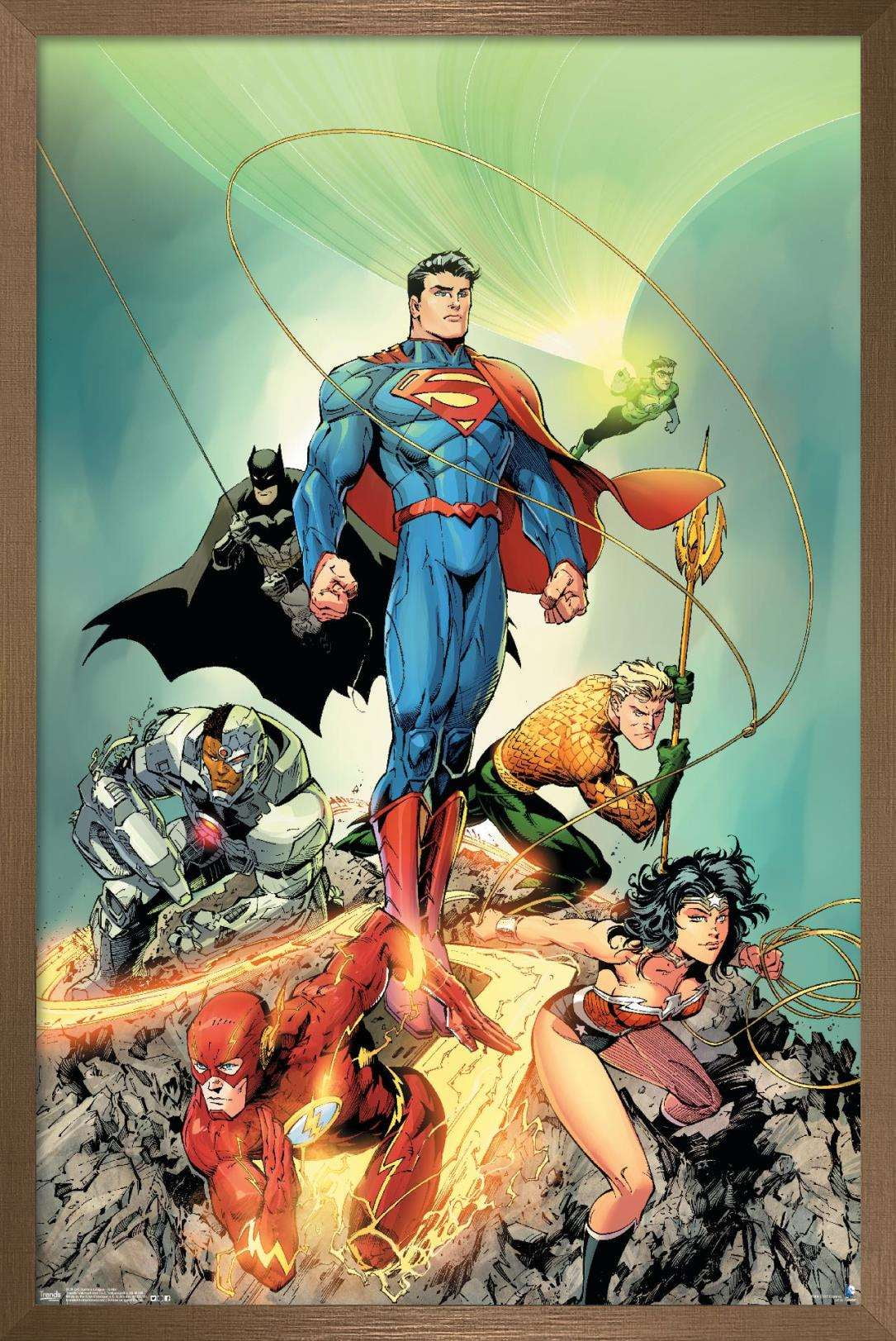 DC Comics - Justice League of America - Unite Wall Poster, 22.375" x 34 ...