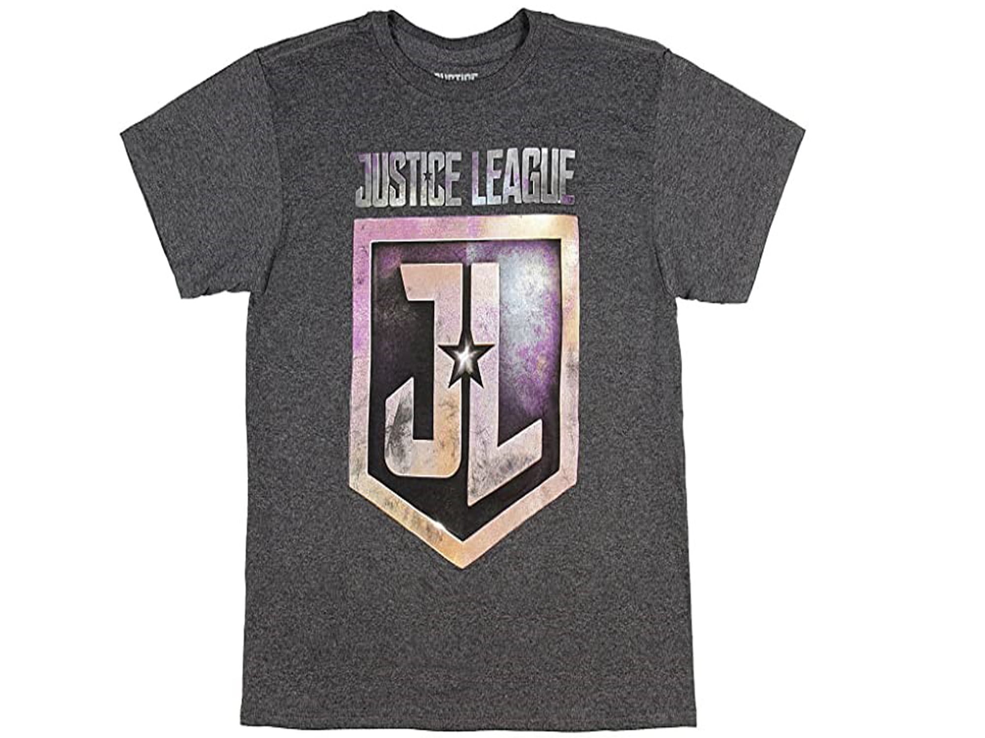 DC Comics Little Boys' Justice League The Movie JL Logo Licensed T ...
