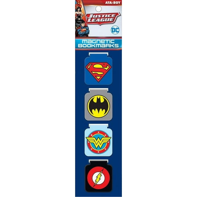 DC Comics Logos Magnetic Bookmark Set - Walmart.com