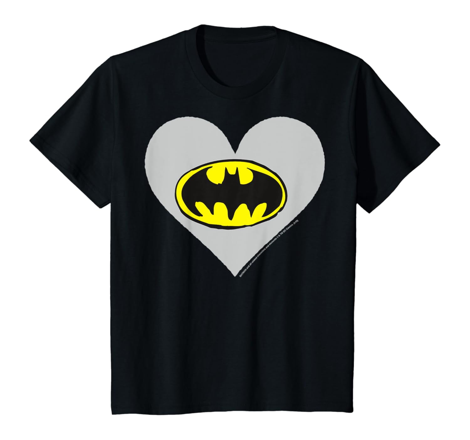 DC Comics Love Day Batman Heart Logo T-Shirt - Walmart.com