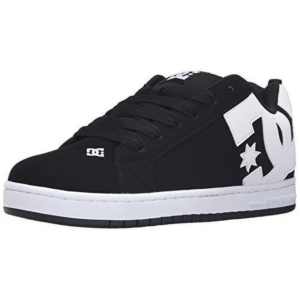 DC Comics Men's Comfort Casual and Dress Skate Shoe, Low Top, Black ...