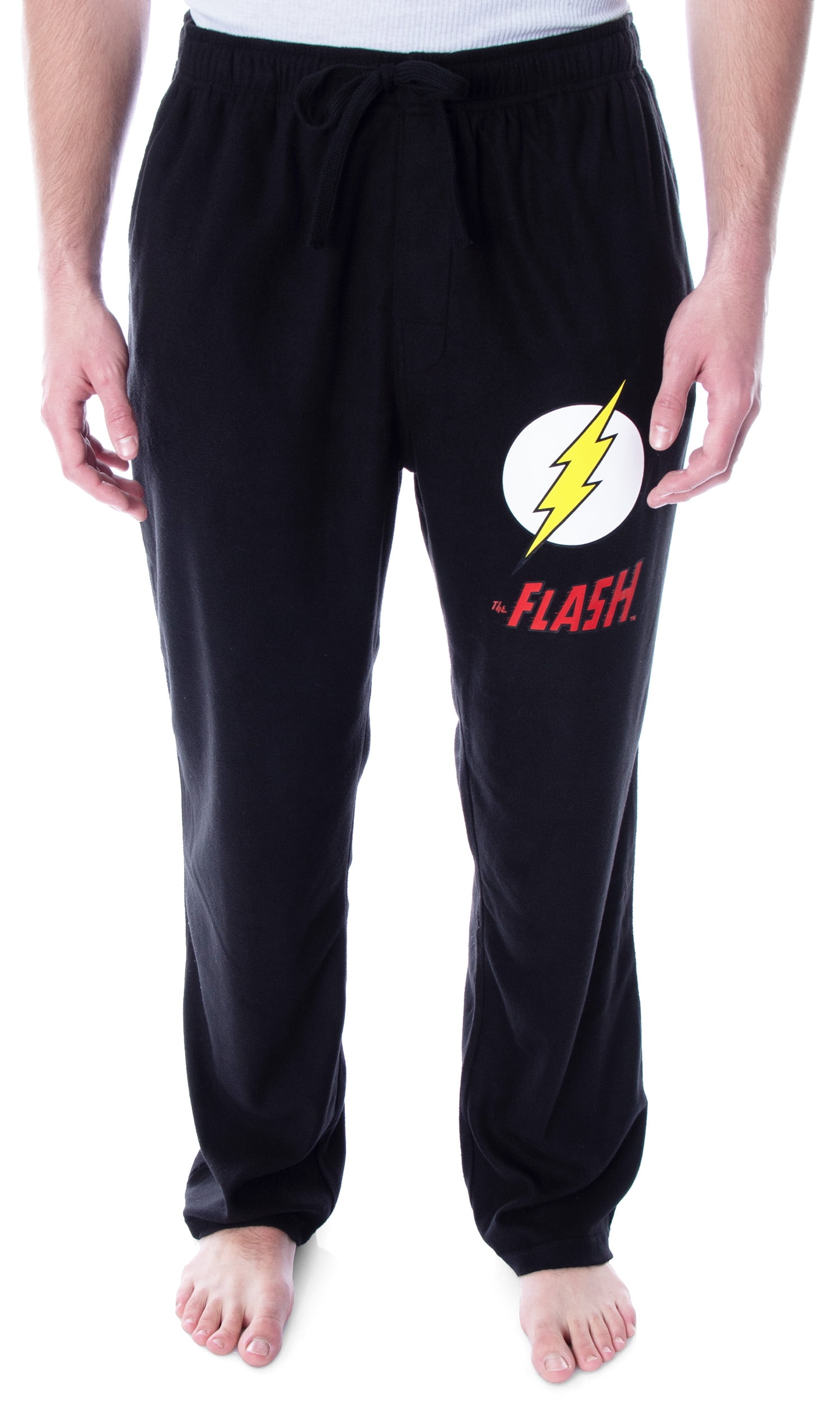 DC Comics Men's The Flash Classic Logo Loungewear Sleep Pajama Pants ...