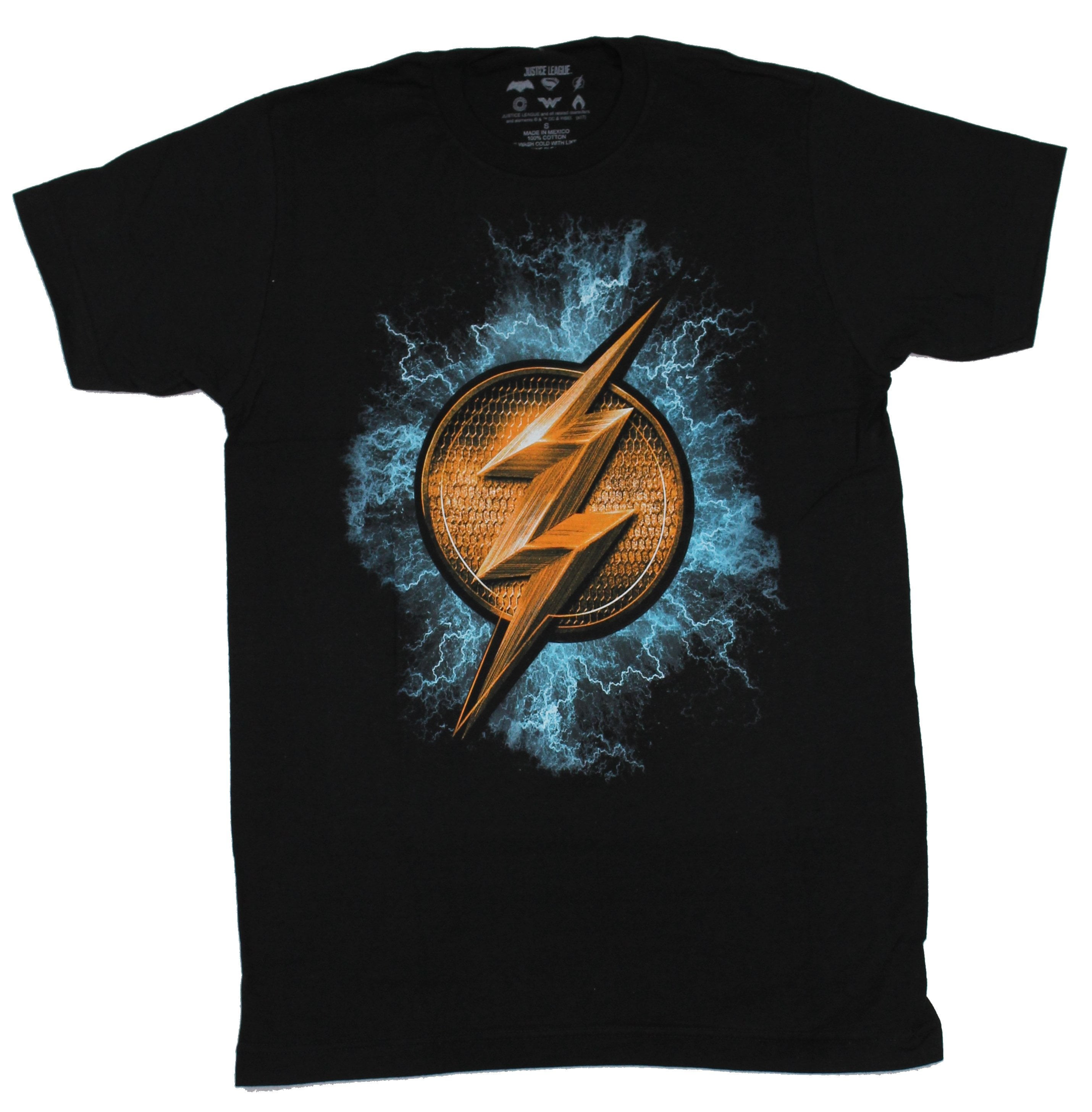 DC Comics Men's The Flash Emblem and Lightening Graphic Tee - Walmart.com