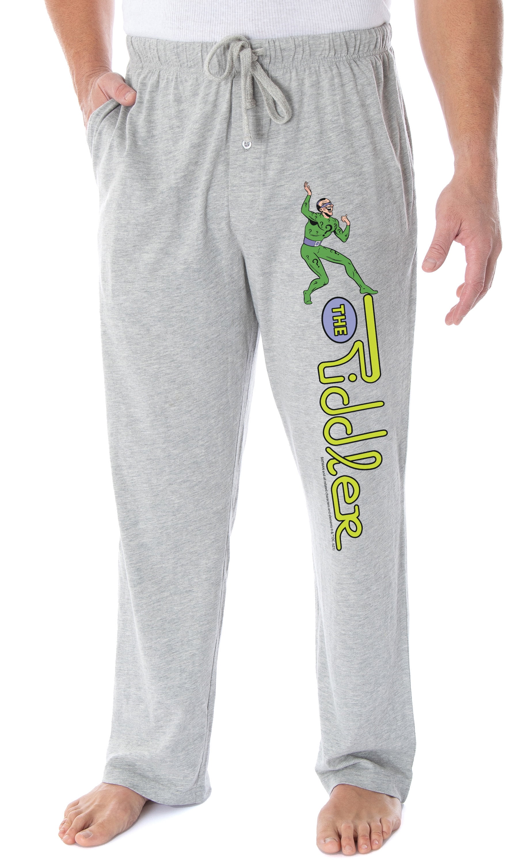 DC Comics Men's Vintage Batman Villains The Riddler Loungewear Pajama ...