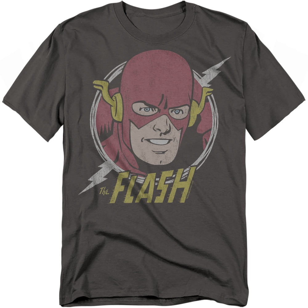 DC Comics Flash T-Shirt Vintage Voltage Unisex Graphic Tee For Men ...