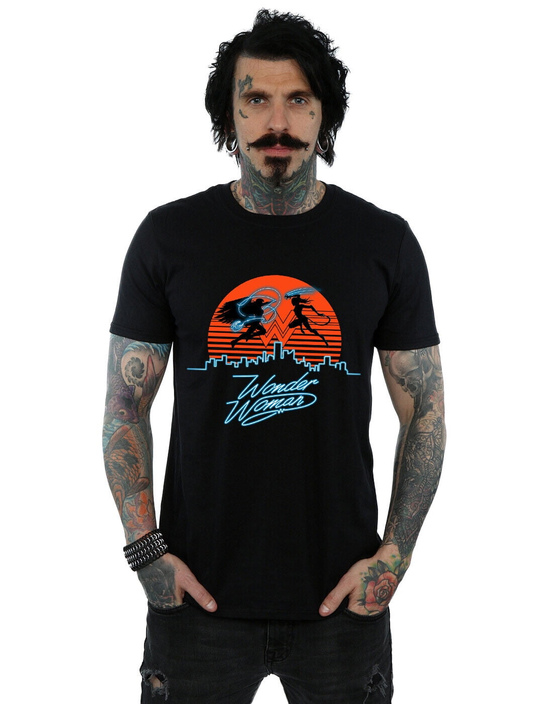 DC Comics Men's Wonder Woman 84 Sunset Battle T-Shirt - Walmart.com