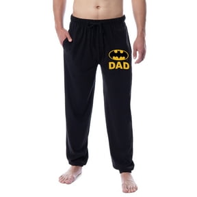 DC Comics Men's Batman Pajama Pants Classic Bat Logo Loungewear Sleep ...