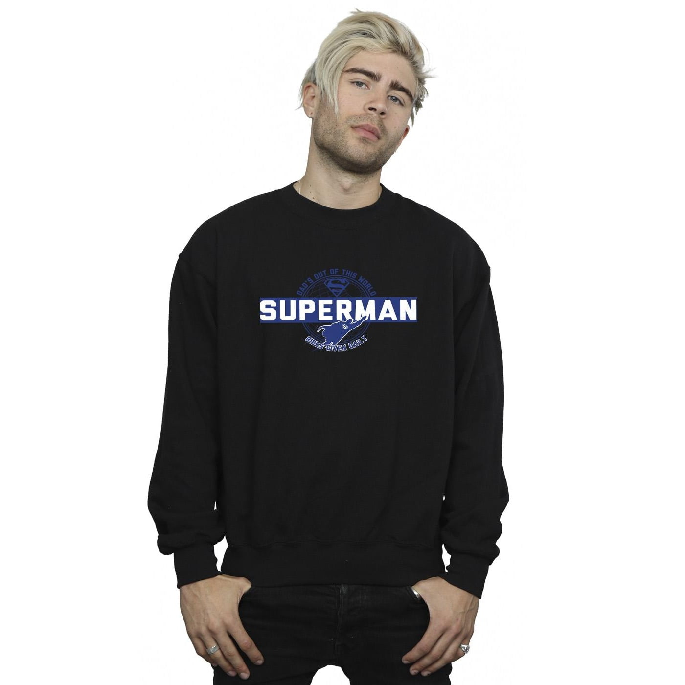 DC Comics Mens Superman Out Of This World Sweatshirt - Walmart.com