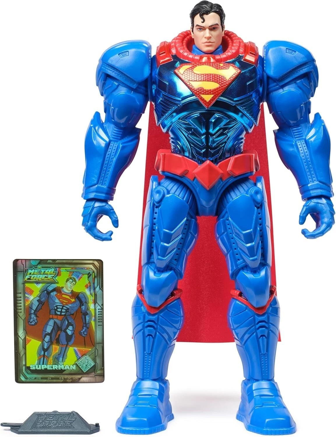DC Comics, Metal Force Superman Action Figure, 12-Inch Extra Large ...