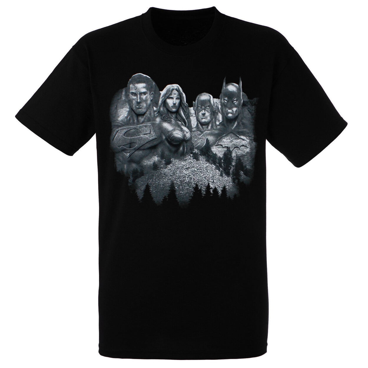 DC Comics Mount Justice Men's Black Shirt - Walmart.com