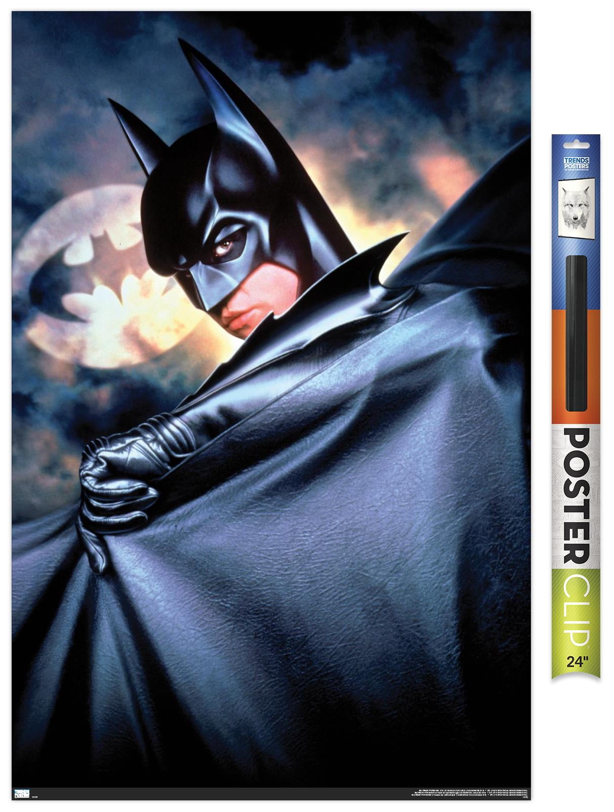DC Comics Movie Batman Forever - Batman One Sheet Wall Poster, 22.375 ...