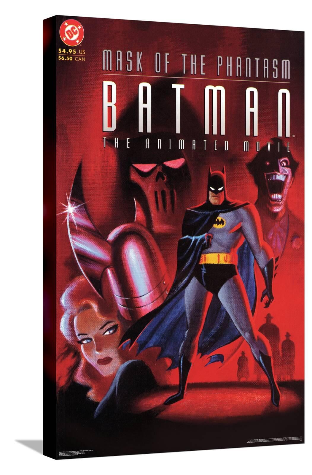 DC Comics Movie Batman: Mask Of The Phantasm - Key Art Canvas Wall ...
