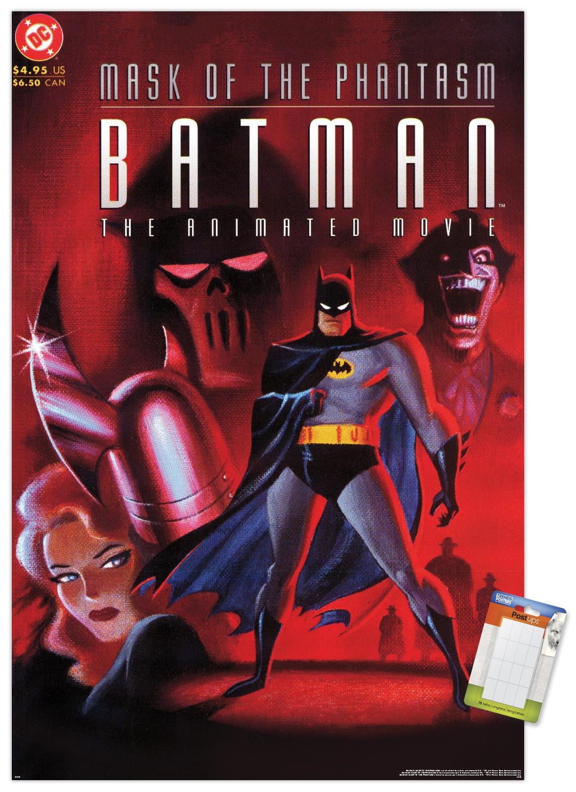 DC Comics Movie Batman: Mask Of The Phantasm - Key Art Wall Poster, 14. ...