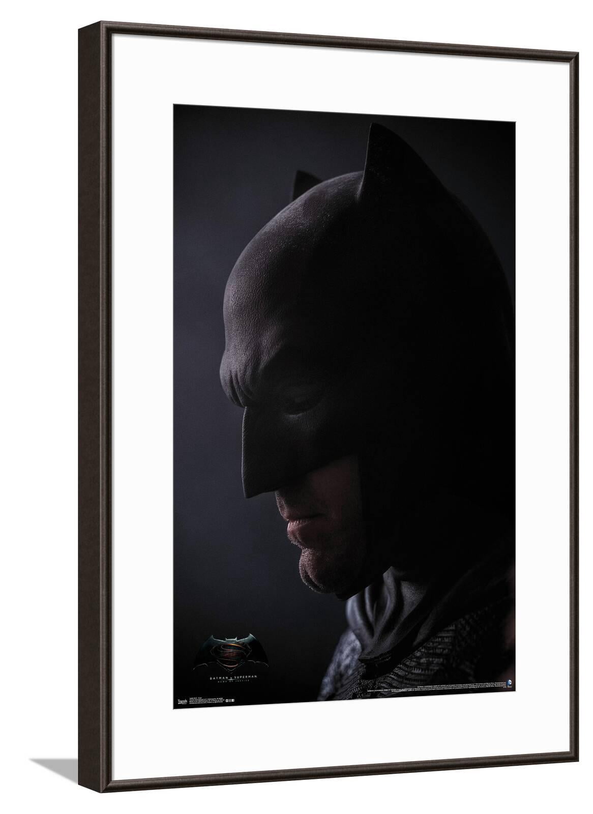 DC Comics Movie Batman v Superman - Cowl Canvas Wall Poster, 14.725" x ...