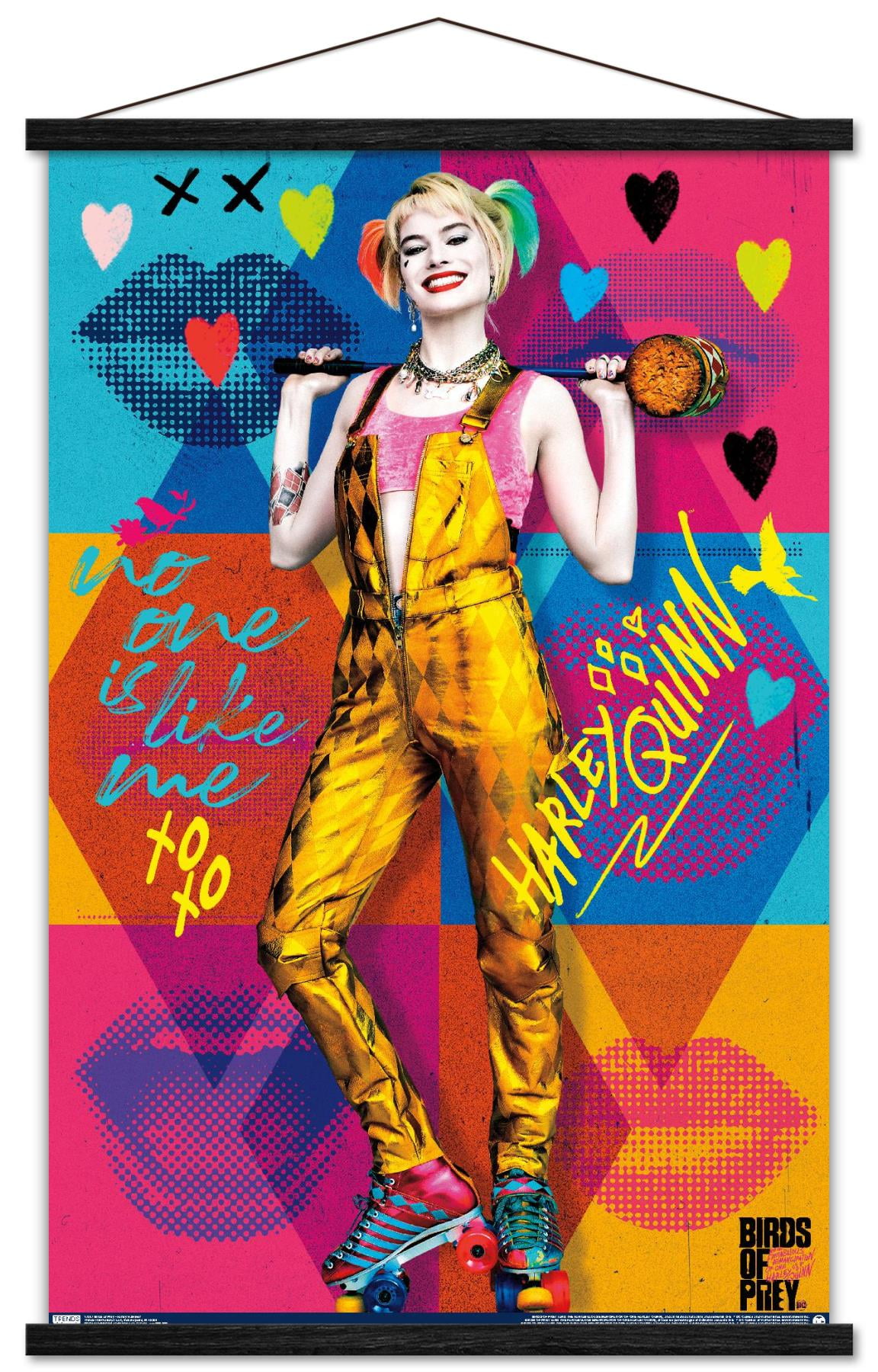 DC Comics Movie - Birds of Prey - Harley Quinn - Hammer Wall Poster ...