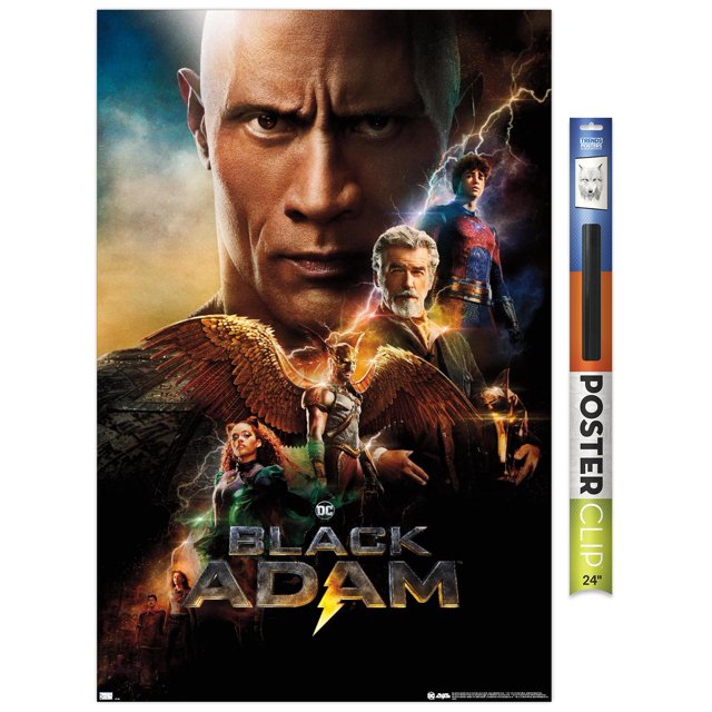 DC Comics Movie Black Adam - Group One Sheet Wall Poster, 22.375" x 34 ...