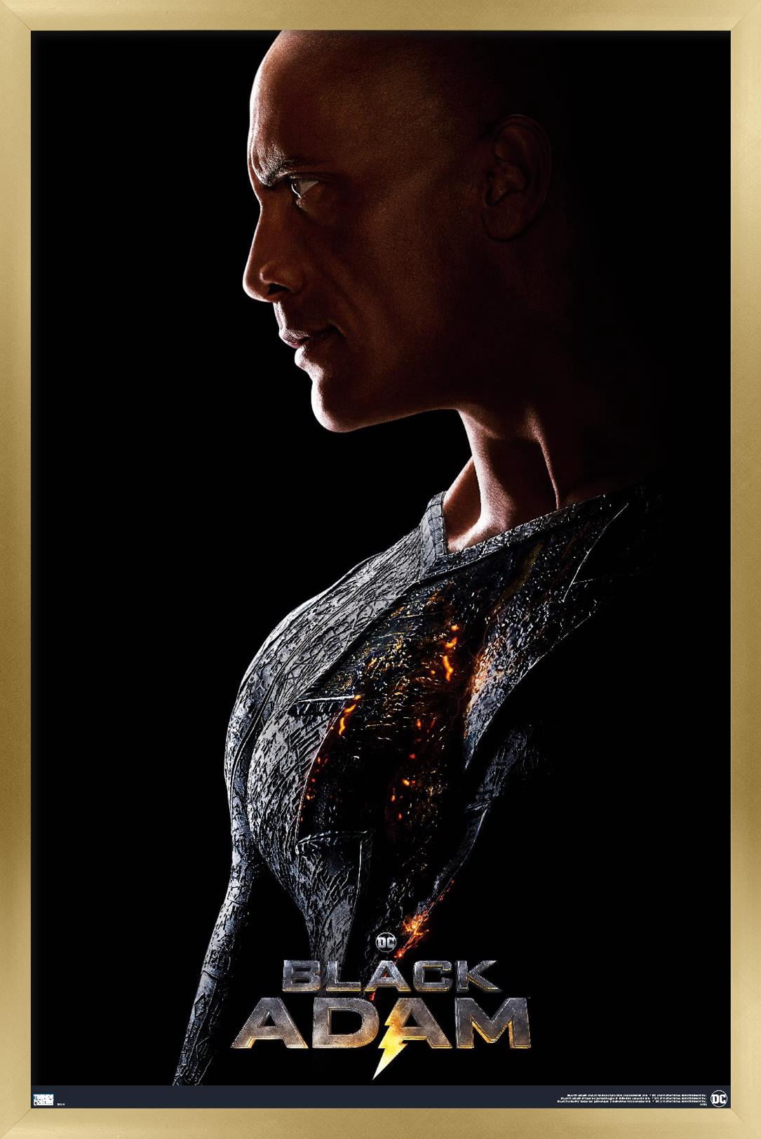DC Comics Movie Black Adam - Profile One Sheet Wall Poster, 14.725" x ...