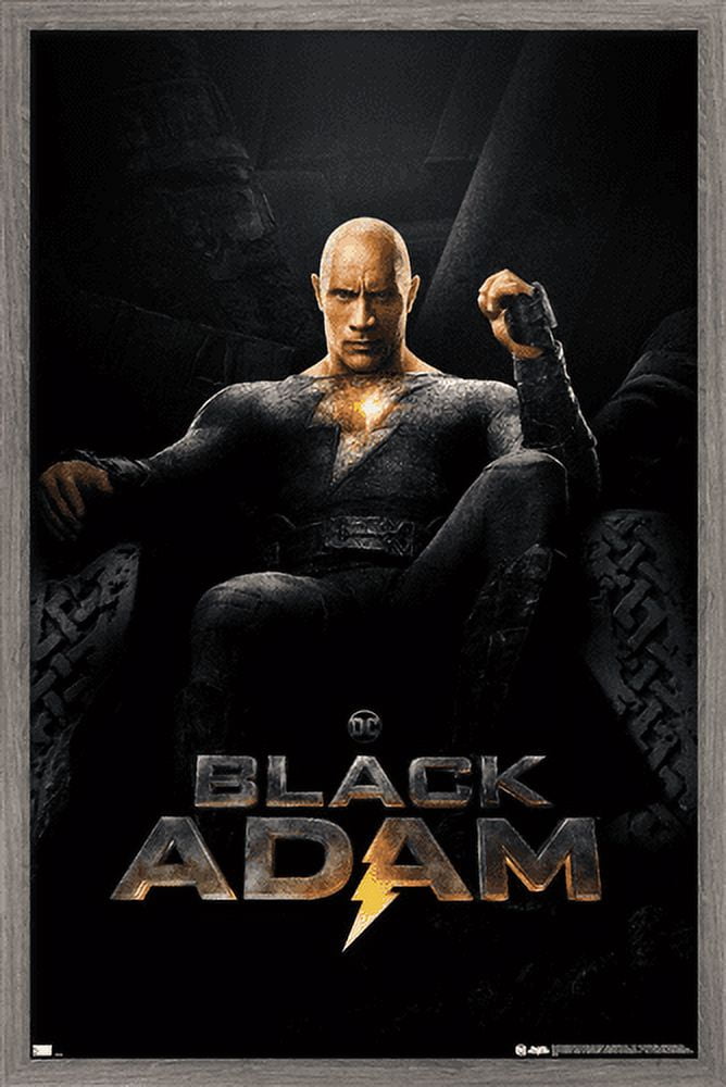 DC Comics Movie Black Adam - Throne One Sheet Wall Poster, 22.375" x 34 ...