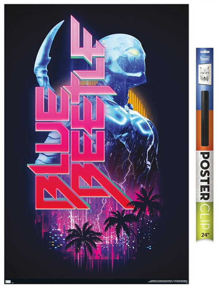 DC Comics Movie Blue Beetle - Lightning Wall Poster, 22.375" x 34 ...
